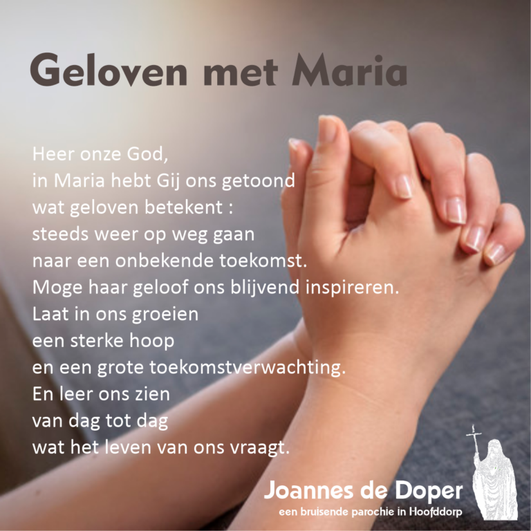 Bidden / Pray - R.K. Joannes de Doper parochie